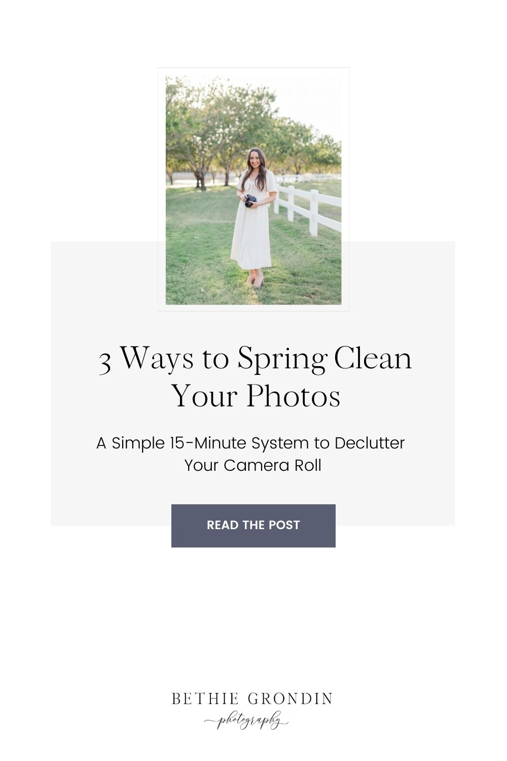 3 Ways to Spring Clean Your Photos This Spring - bethiegrondin.com
