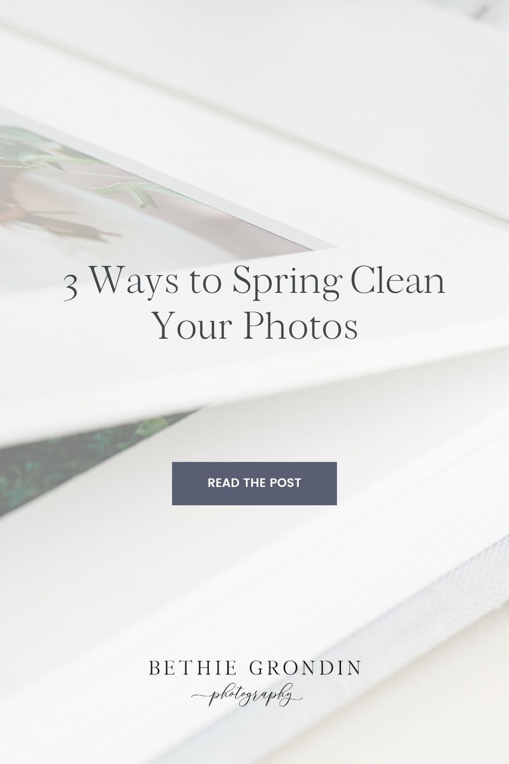 3 Ways to Spring Clean Your Photos This Spring - bethiegrondin.com
